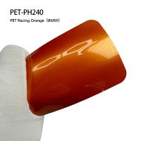 China Gloss PET Racing Orange Color Vinyl Wrap Protective Film Full Car PPF for sale
