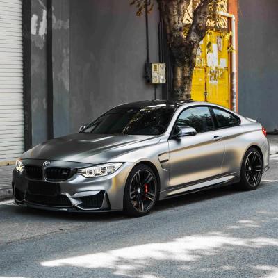 China Matte Super Chrome Metal Light Glod Chrome Vinyl Wrap TPU Car Body Protection Film for sale