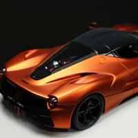China Matte Chrome Metal Hibiscus Orange Vehicle Wraps TPU Car Vinyl Wrap Self Adhesive Film for sale