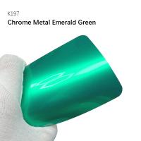 China Chrome Wrap Metal Emerald Green 8.0mil TPU PPF For Matte Paint Auto Protective Film for sale