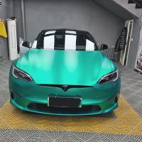 China Matte Chrome Metal Emerald Green Best Auto Paint Protectiong TPU Car Body Wraps Near Me for sale