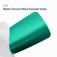 China Matte Chrome Metal Emerald Green Best Auto Paint Protectiong TPU Car Body Wraps Near Me for sale