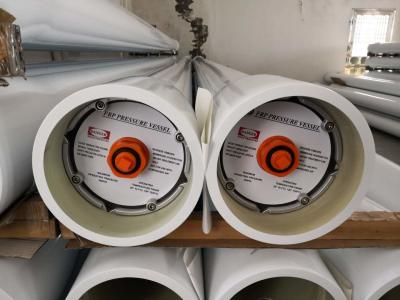 China 4040 8040 FRP Ro Membrane Pressure Vessel Reverse Osmosis Water Filter Spare Parts for sale