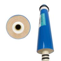 China 10 Inch Domestic Ro Membrane Water Filter 100 Gpd Membrane Purple Horn for sale