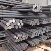 China Hot Rolled Plain Round Steel Bar , Mild Steel Round Rod Q235B SS400 A36 1045 for sale