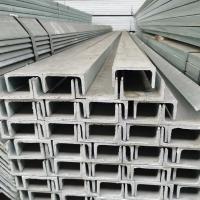 China Hot Rolled U Channel Q235B SS400 A36 S235JR  For Building Structure / Construction for sale