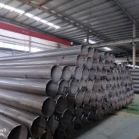 China ERW LSAW Longitudinal Welded Steel Pipe Q235 Q345 API 5L Gr.B X42-X70 Carbon Steel Straight Seam Welded Pipe for sale