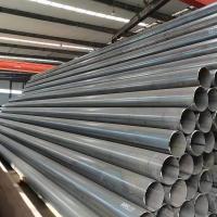 China ERW Welded Steel Pipe Carbon Steel Welded Tube For Construction Structure for sale