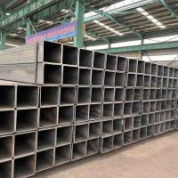 China ASTM A36 S235JR Black Square Hollow Section Pipe , Electric Resistance Welding ERW Steel Tube for sale