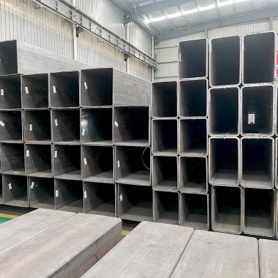 China Black Square Hollow Section Tube Q235B Q345B SHS Steel Tube For Construction for sale