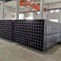 China Black Square Hollow Section Tube Q235B Q345B SHS Steel Tube For Construction for sale