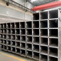 China ASTM A36 S235JR Black Square Hollow Section Pipe , Electric Resistance Welding ERW Steel Tube for sale