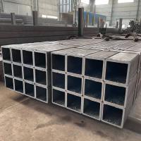 China ASTM A36 S235JR Black Square Hollow Section Pipe , Electric Resistance Welding ERW Steel Tube for sale