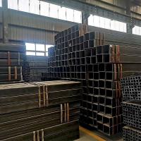 China Black Annealed Hollow Section Welded Square Tube For Engineering for sale