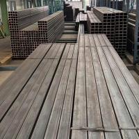 China ASTM A36 S235JR Black Square Hollow Section Pipe , Electric Resistance Welding ERW Steel Tube for sale