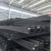 China U Type Z Type Sheet Pile Hot Rolled SY390 S355GP Q295bz For Retaining Wall / Cofferdam for sale