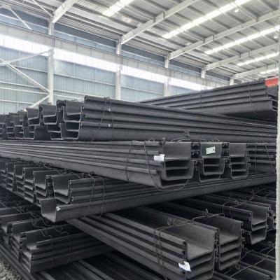 China U Type Z Type Sheet Pile Hot Rolled SY390 S355GP Q295bz For Retaining Wall / Cofferdam for sale