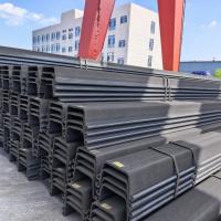 China U Type Steel Sheet Pile 400*100-600*210 Hot Rolled SY390 S355GP Larsen Sheet Pile For Cofferdam for sale