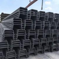 China U Type Steel Sheet Pile 400*100-600*210 Hot Rolled SY390 S355GP Larsen Sheet Pile For Cofferdam for sale