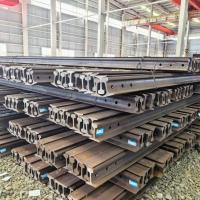 China High Load Capacity Heavy Steel Rail Wear Resistant for Railway / Mining / Heavy Duty Track Systems for sale