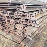 China Crane Rail Steel QU70 QU80 QU100 QU120 U71Mn Material GB3426 Standard For Overhead Crane / Port Machinery for sale