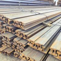 China Crane Rail Steel QU70 QU80 QU100 QU120 U71Mn Material GB3426 Standard For Overhead Crane / Port Machinery for sale