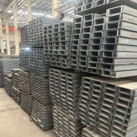 China 6m 9m 12m U Channel Steel Hot Rolled / Galvanized For Building Structures for sale