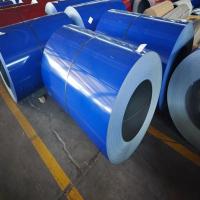 China Roofing / Construction PPGI Steel Coil , PPGI Coated Coil SGCC DX51D RAL Color for sale