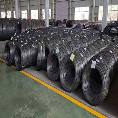China 0.15mm-16mm Carbon Steel Spring Wire , Black Tempered Steel Wire For Industrial Applications for sale