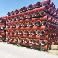 China ISO2531 Ductile Iron Pipe K9 C40 C30 C25 DN80‑DN2600 Cement Lined Bitumen Coated DIP Ductile Cast Iron Pipe for sale