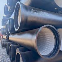 China ISO2531 Ductile Iron Pipe K9 C40 C30 C25 DN80‑DN2600 Cement Lined Bitumen Coated DIP Ductile Cast Iron Pipe for sale