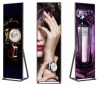 China Ultrathin Indoor Digital Led Poster Stand 83 Inch 1920Hz ODM for sale