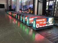 China Double Sided Taxi Topper COB LED Display Outdoor Led Signs P2.5 for sale