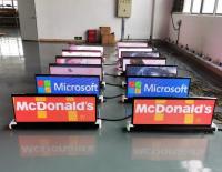 China Double Sided Taxi Topper COB LED Display Outdoor Led Signs P2.5 for sale