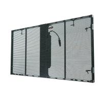 China IP65 Waterproof Glass Transparent LED Display Screen Panel 6mm for sale