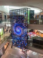 China Transparent P3 Ultra Thin Flexible Led Screen Curtain Display SMD for sale
