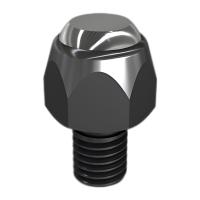 China Ball End Thrust Screw Head Flattened Serrated Smooth Ball End Bolt PT01 for sale