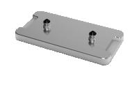 China Precision Quick-Change Fixture Locating Plate With Dual Alignment Pins For CNC Workholding for sale