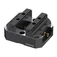 China 20KN 155mm CNC Self Centering Shaft Vise For Fixture Clamping Workholding for sale