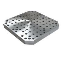 China M12 M16 Gridded Fixture Plate Modular Clamping Plate Subplate Grid Holes for sale