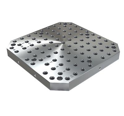 China M12 M16 Gridded Fixture Plate Modular Clamping Plate Subplate Grid Holes for sale