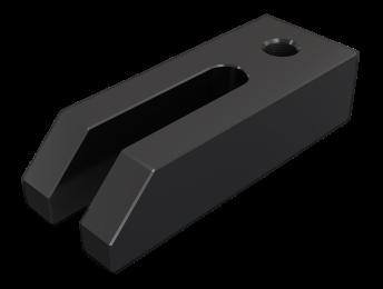 China Precision Tapped Strap Clamp for Heavy Duty CNC Machining Milling Applications for sale