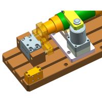 China Adjustable Pneumatic Cnc Machine Clamps Fixture For Machining Complex Parts for sale