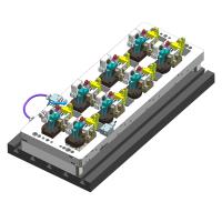 China Complex Workholding Hydraulic Workholding Clamps Independent Fixed Cnc Side Clamps for sale