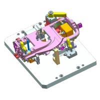 China Manual Workholding Machining Clamps  Fixture Idea For Precision CNC Pneumatic Clamp for sale