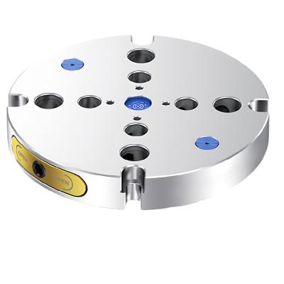 China Round Quick Change Fixture Clamps Fast Changeover Zero Point Clamping Plate for sale
