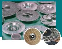 China 100mm To 180mm Vacuum Brazed Diamond Blade Cup Wheel Grinding Disc for sale