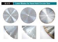 China 105mm 4in Laser Welding Diamond Saw Blade Wave Turbo Steel Core for sale