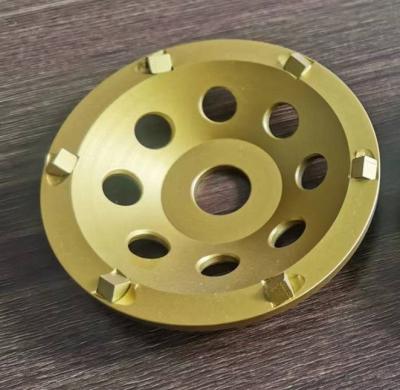 China 100MM To 250mm Diamond Grinding Pad PCD Marble Polishing Pads for sale