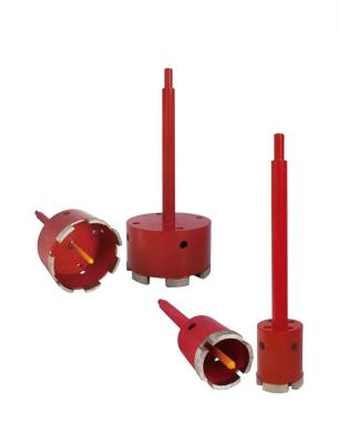 China Segment 8MM 10MM Diamond Core Drill Set 4 Inch Core Drill Bit 165mm for sale